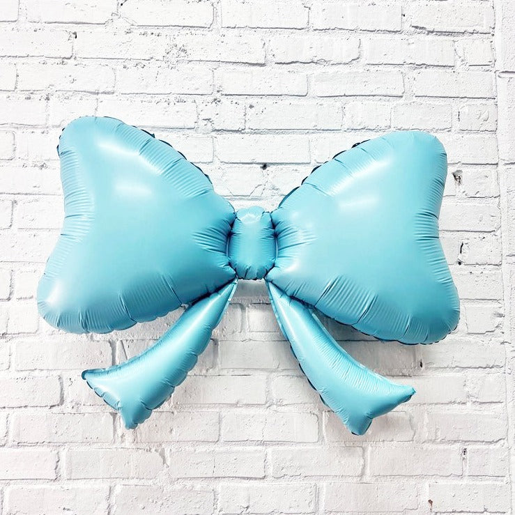 Blue Burst Bow Foil Shape Balloon 40 in. – City Balloons Dallas