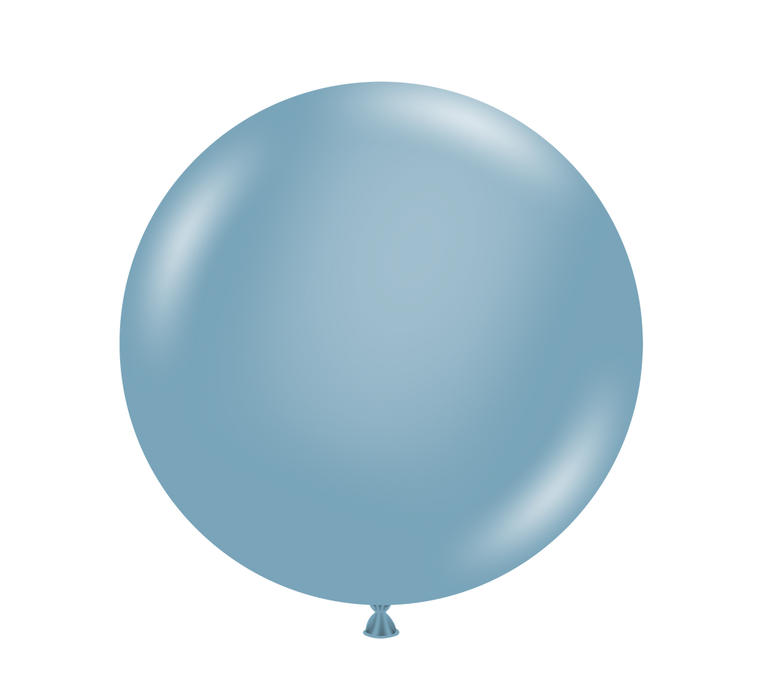 TUFTEX | Designer Balloon Blue Slate- 36 in. – City Balloons Dallas