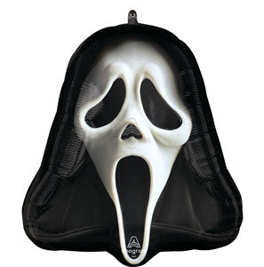 Ghost Face Foil Balloon 20 in. – City Balloons Dallas