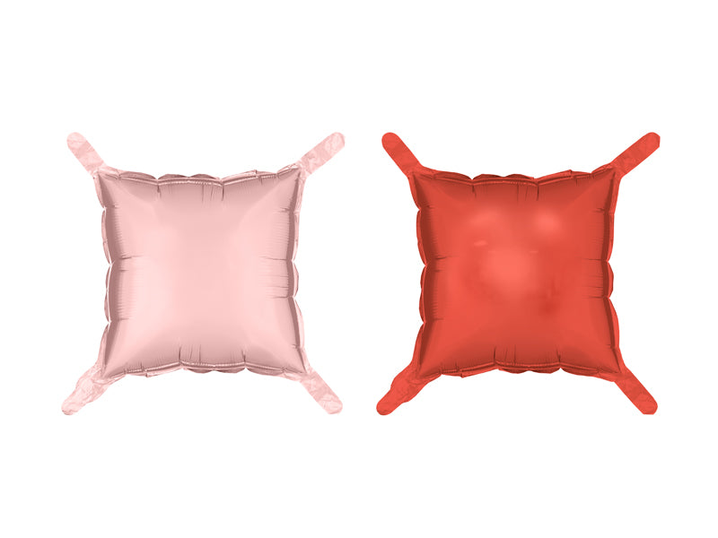 Double-Sided Square Pink-Red 16 in. (4 pack) - PartyDeco USA – City ...