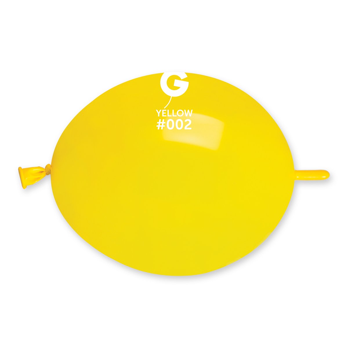 Solid Balloon Yellow G-Link #002 - 6 in. – City Balloons Dallas